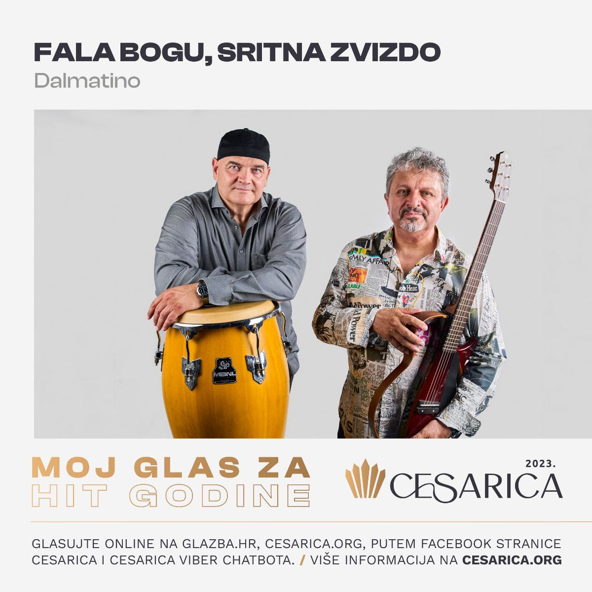 Za Hit srpnja bore se Dalmatino, Jelena Rozga i Petar Grašo & Nina Badrić - Cesarica